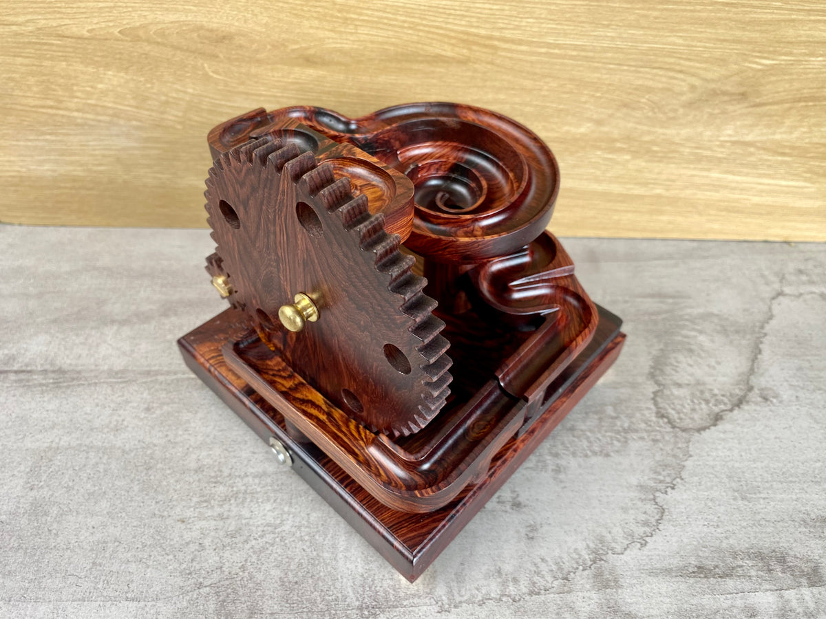 Motorized Marble Machine W1- "the Big Wheel" Handcraft Kinetic Art fro ...
